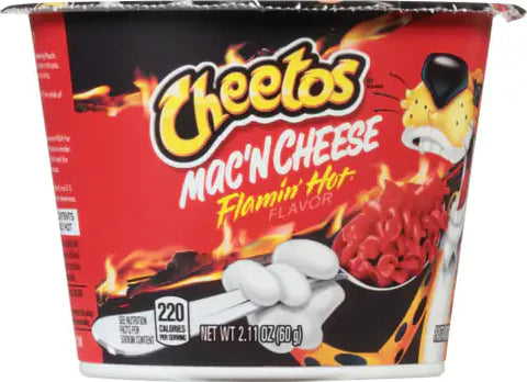 CHEETOS MAC 'N CHEESE FLAMIN' HOT 60g – Cannahub