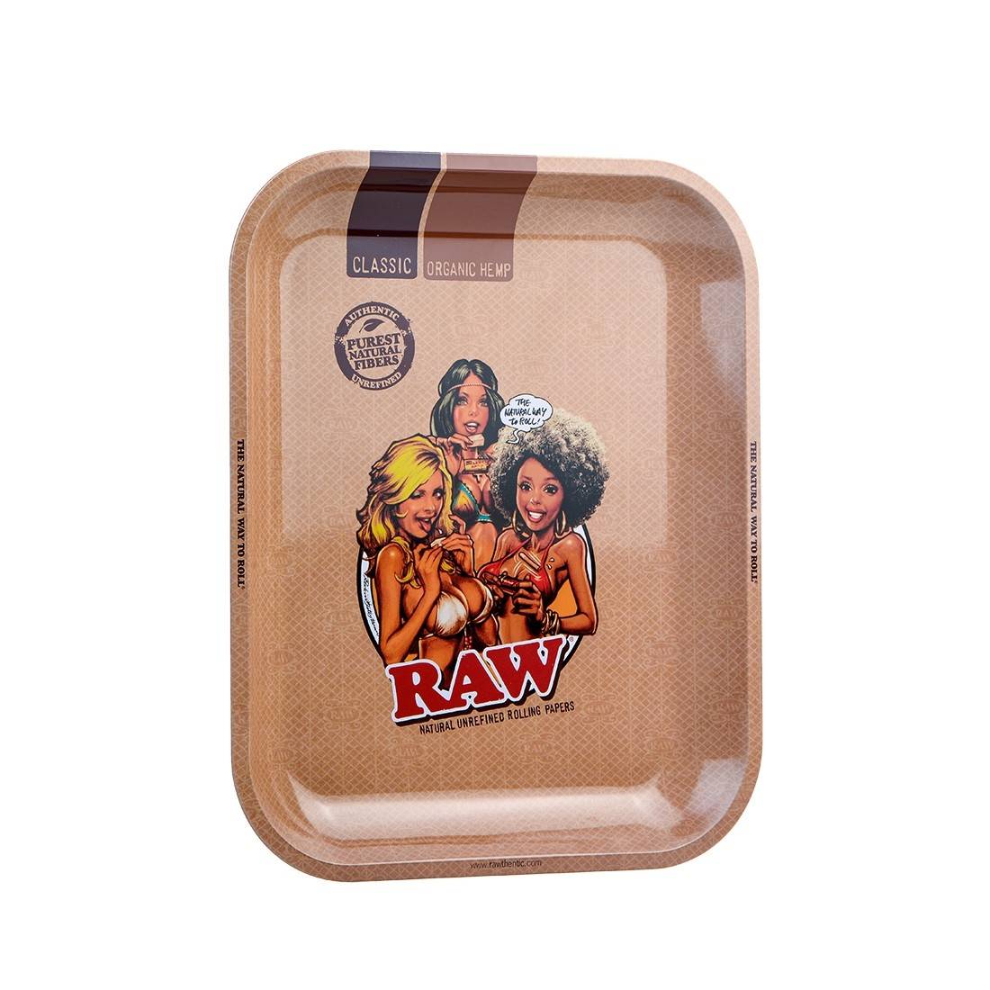 PLATEAU RAW X RJB GIRL 2 EN METAL (LARGE) – Cannahub